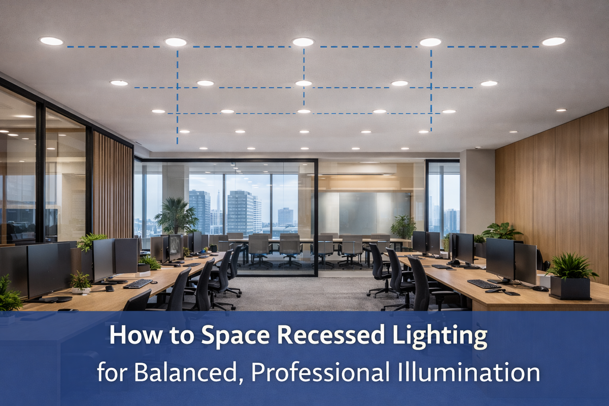 Recessed Lighting Layout & Spacing Guide | Commercial Specifications ...