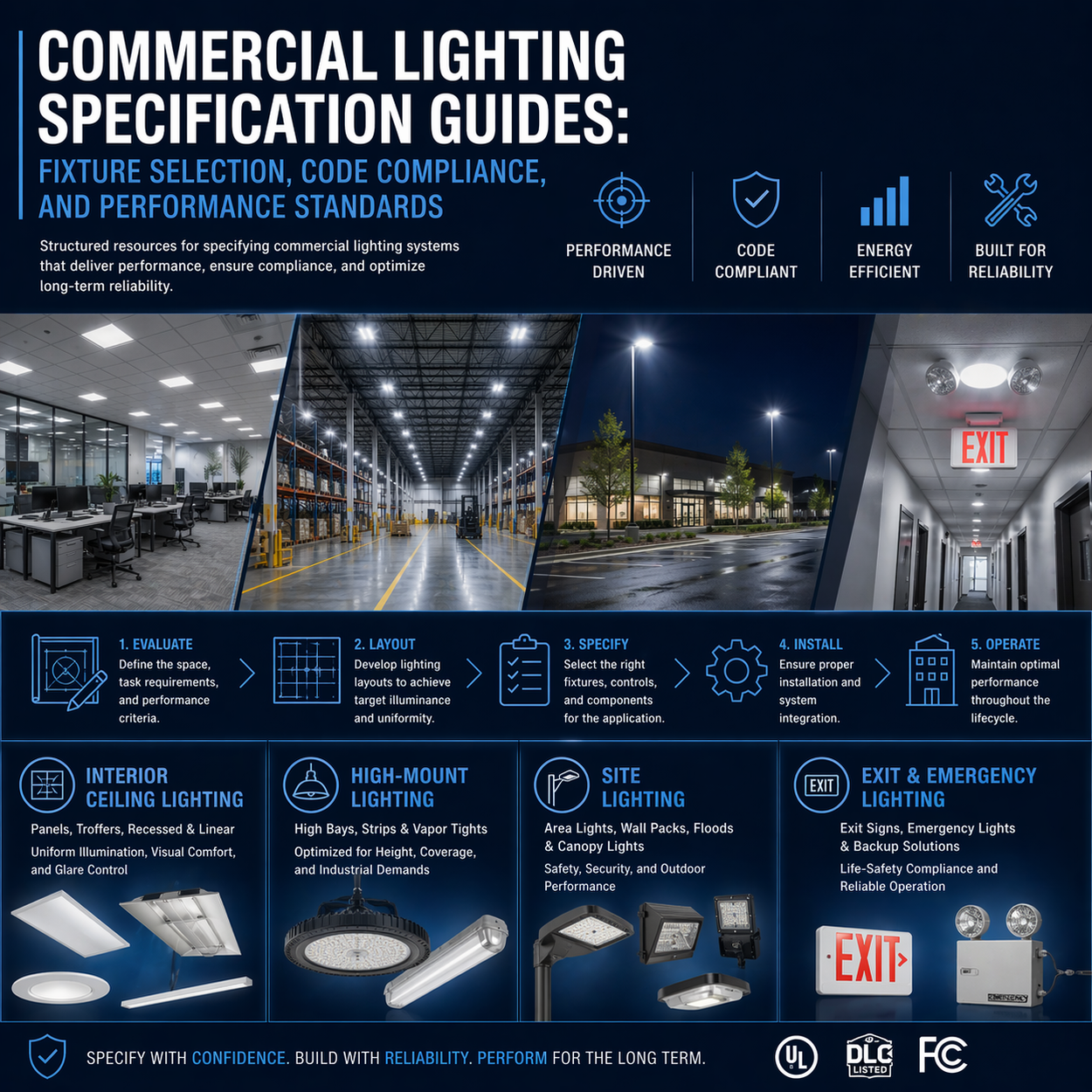 Commercial LED Lighting | Industrial, Ceiling & Outdoor Lighting ...